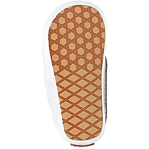 Vans, Infant Slip-On V Crib Sneakers (2, Pink/True White Checkerboard)