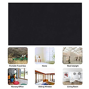 LIFEI [Upgraded] Portable Blackout Shades, Travel Blackout Curtains, Temporary Blackout Blinds, Clever Window Blackout Solution for Baby, Travelers, Night-Shift Workers, Renters
