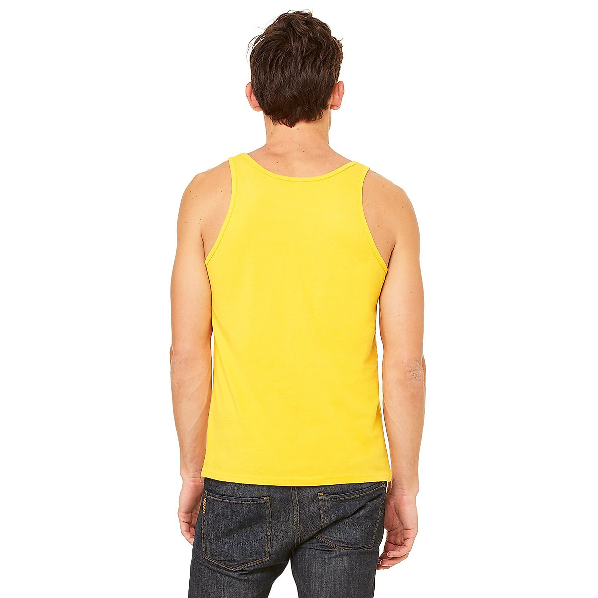 Bella Canvas Unisex Jersey Tank,Gold,L