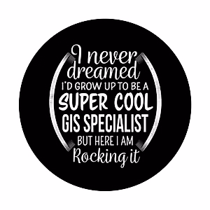 GIS Specialist Gifts Funny Appreciation PopSockets Swappable PopGrip