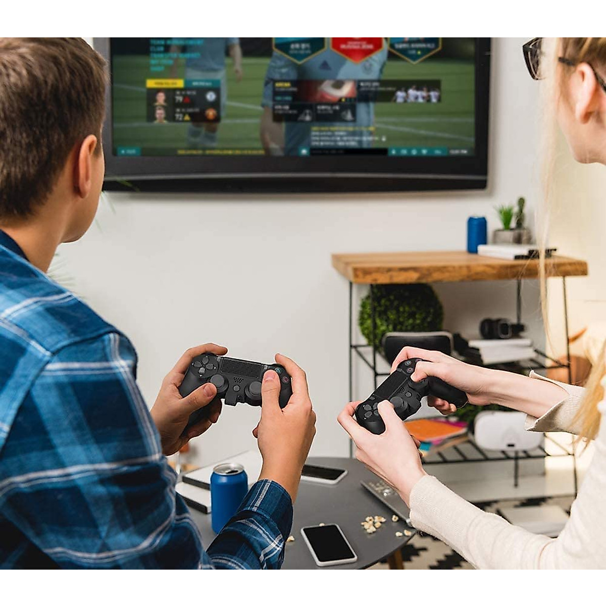 DRILI Paddles for PS4 Controller, Back Button Attachment for PS4 Controller, TURBO Function/Memory Function/Plug And Play, PS4 controller accessories