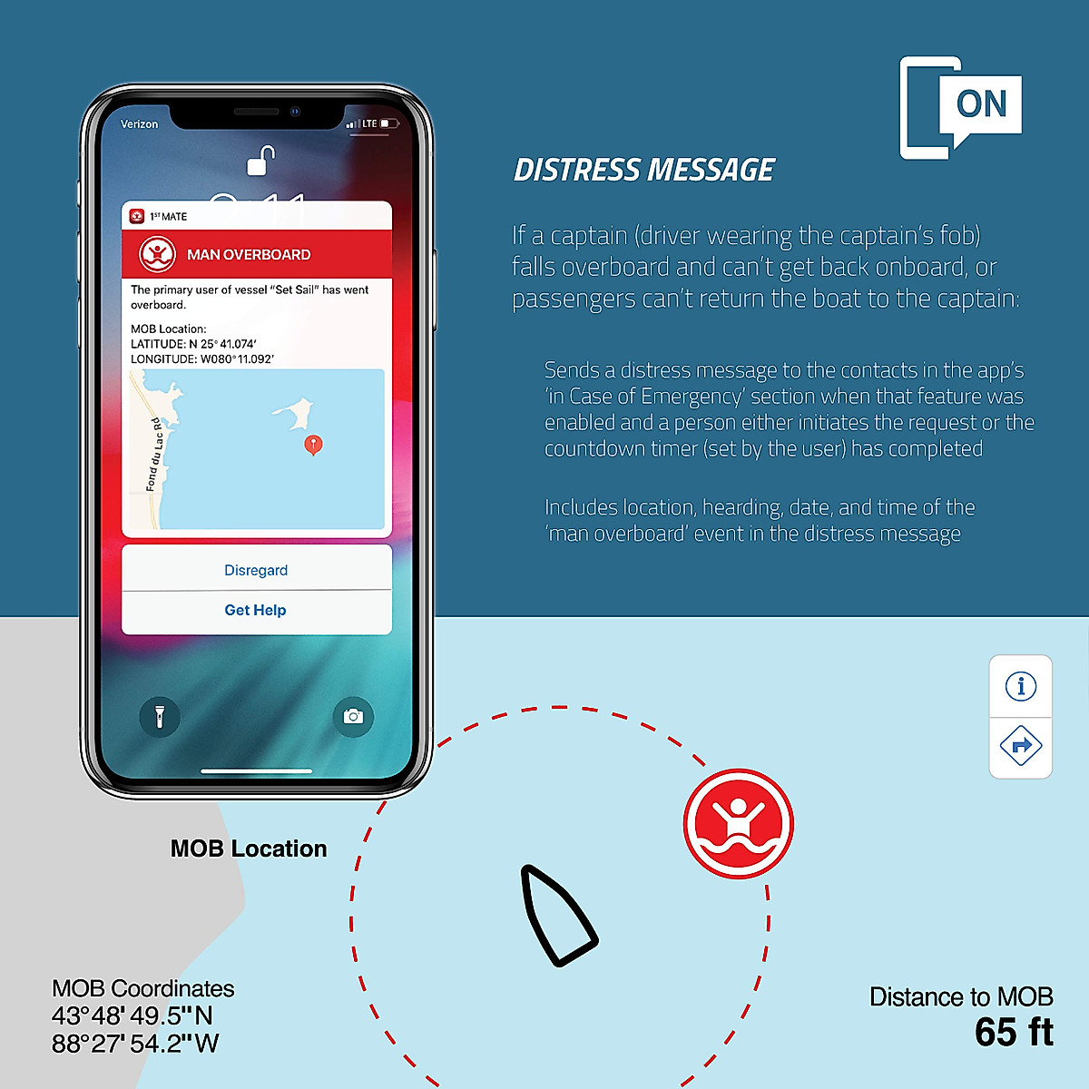 Marine Safety and Security System Kit - Mercury SmartCraft Engines - Single Engine - 8M6007933