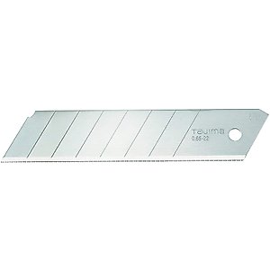 TAJIMA Utility Knives & Blades - 10-Pack 7/8" Endura Box Cutter Snap Blades with Premium Tempered Steel & Ultra-Sharp Edge - LCB-62