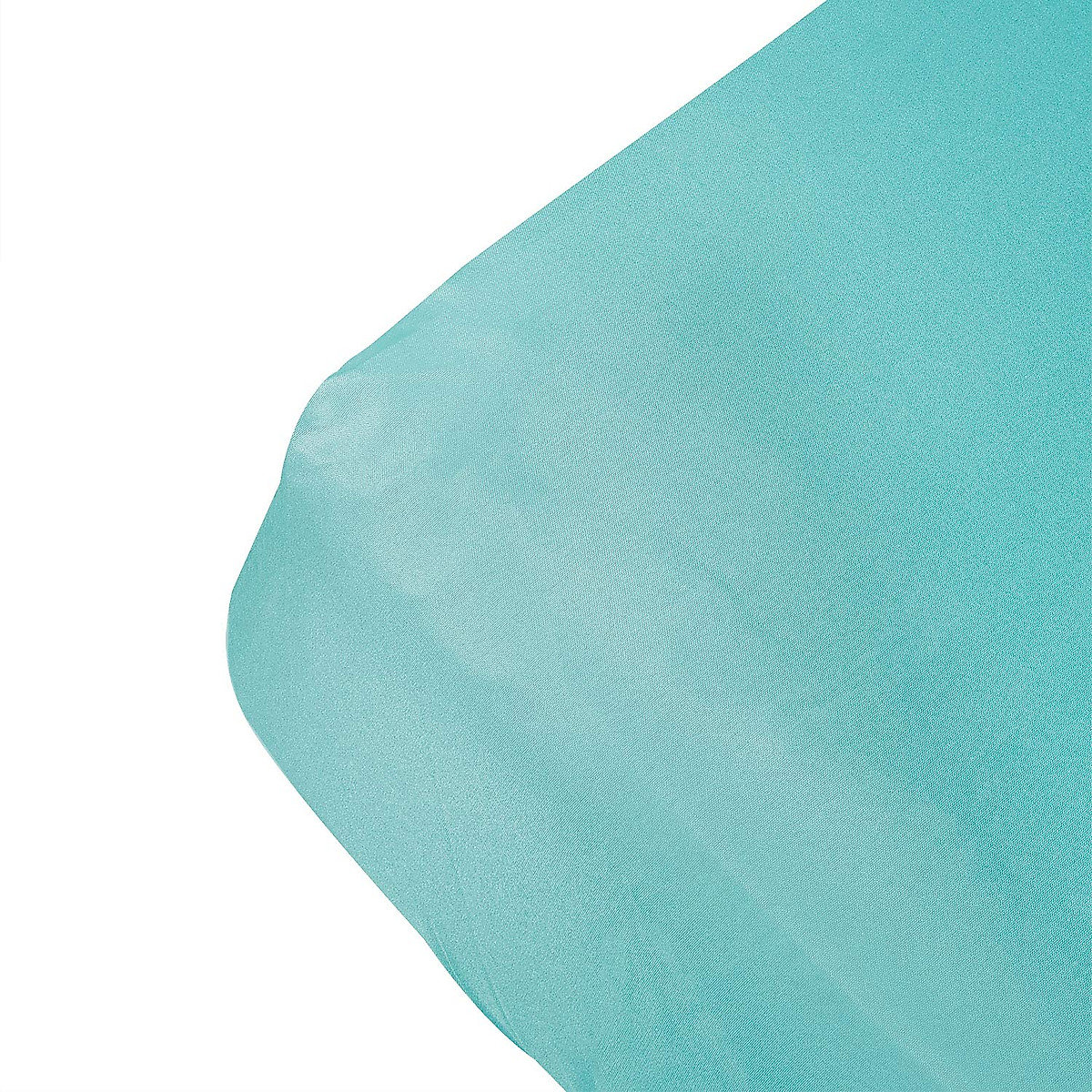 THE BASIC LIVING Extra Soft Microfiber Standard Crib Sheet, Breathable Cool Toddler Mattress Fitted Sheet, 28 x 52 inches Baby Sheet for Boys Girls, Aqua Splash