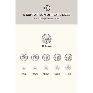 BABEYOND Round Imitation Pearl Necklace Vintage Multi Strands Choker Necklace 20s Flapper Necklace for Party (Style2)