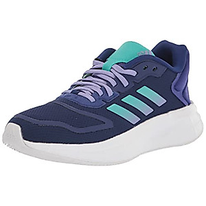adidas Women's Duramo 10 Running Shoe, Legacy Indigo/Mint Rush/Light Purple, 8