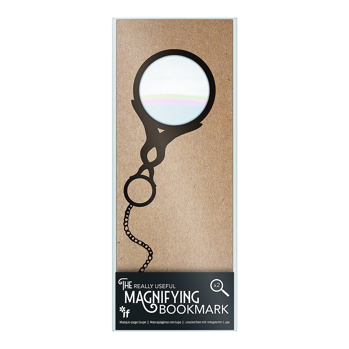IF The Really Useful Magnifying Bookmark - The Eyeglass, one Size