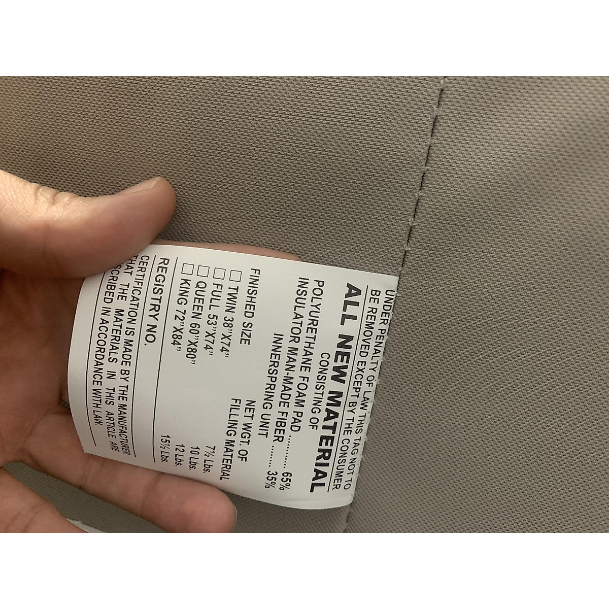 Queen Size Bed FamilydiscountFurniture - Mattress and Base