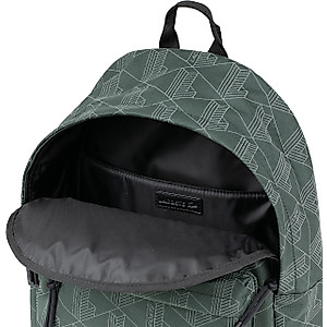 Lacoste Signature Print Backpack, Sinople Monogramme