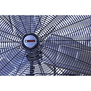 K Tool International 30" Wall Mount Industrial Fan