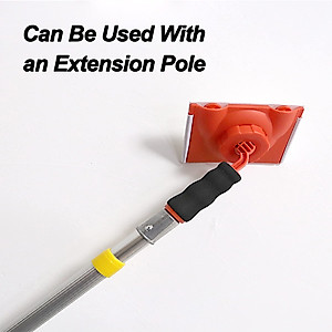 DIQQHI Paint Edger Trimmer with 2 Replacement Pads | Edge Painting Tool for Walls, Ceilings, & Corners | Paint Edger for Wall & Ceiling Trim | Corner Painting Tool with Refill Pads