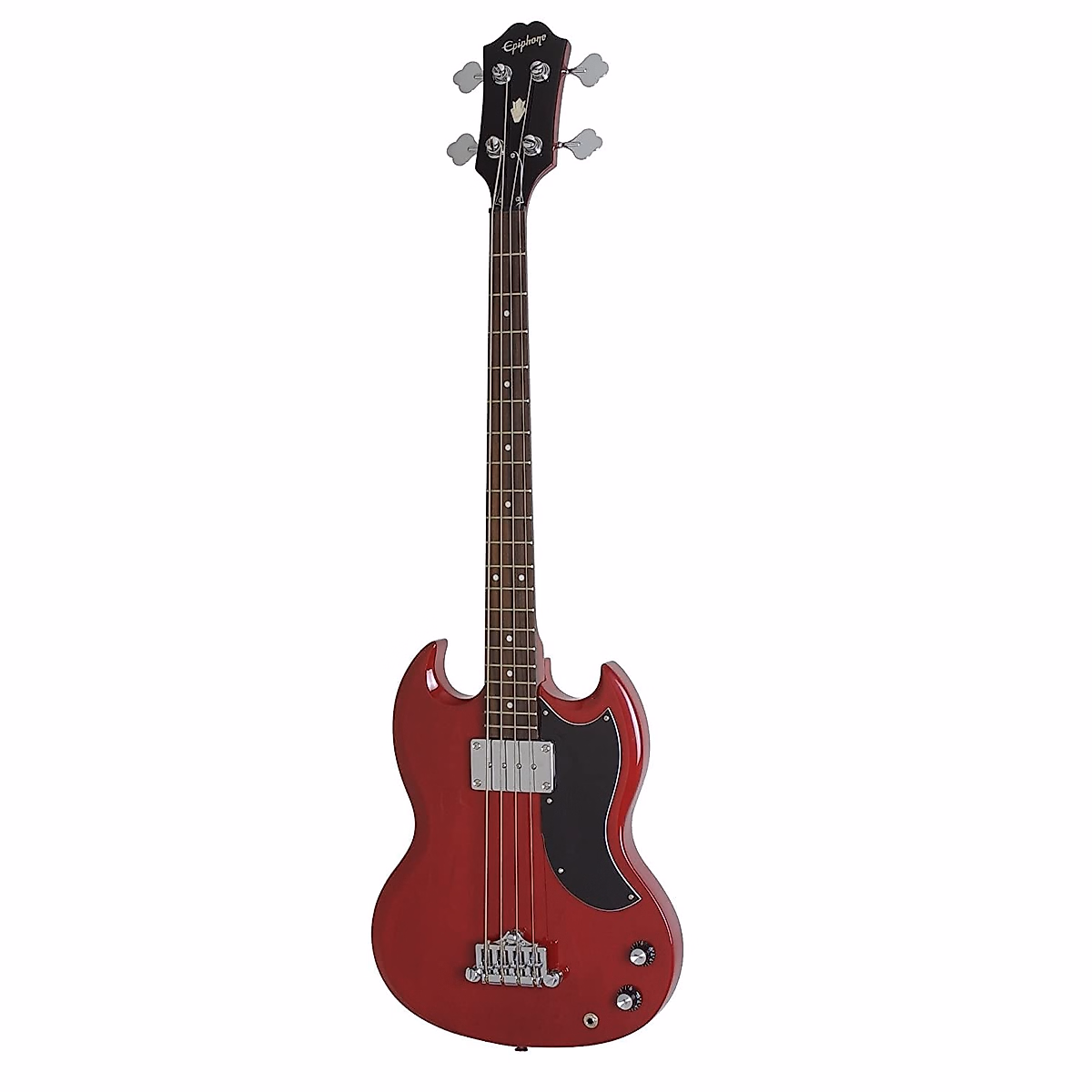 Epiphone SG Bass E1 Electric Bass Guitar, Cherry Red