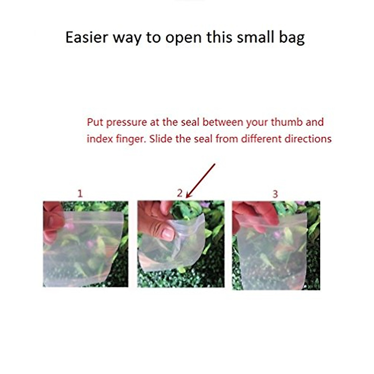 3''x 4'', (Pack of 200) Small Clear Poly Zipper Bags Reclosable Zipper lock Storage Plastic Bags for Jewelry, Gift Card, Halloween Candy