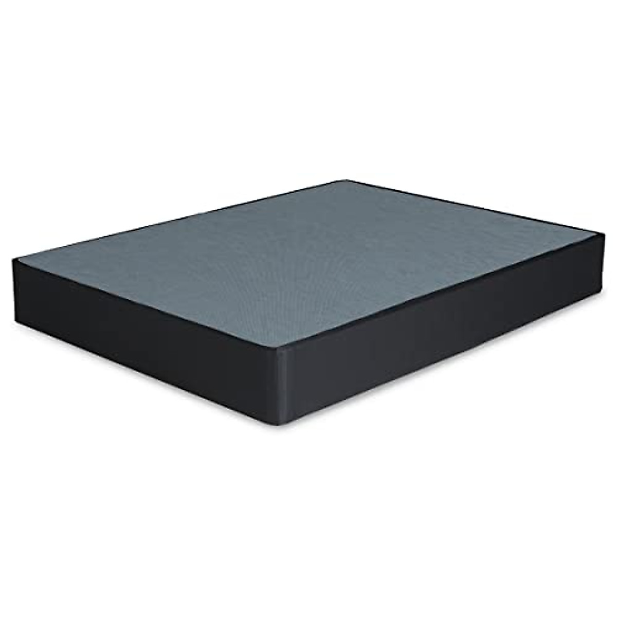 Signature Design by Ashley 10" Mattress Box Spring with Metal Foundation, Queen, Black