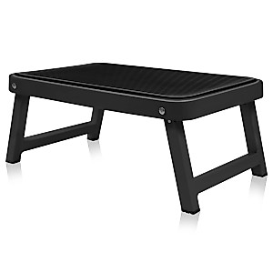 Vive Small Foot Step Stool for Adults (250LBS) - Portable, Foldable Platform - Reinforced Steel Design & Non-Slip Anti Skid Traction - Lightweight & Sturdy - Kitchen, Bedroom, Bathroom, Kids