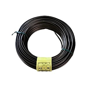 Genuine Japanese Aluminum Dark Brown Bonsai Tool Training Wire 4.0 mm / 1 kg