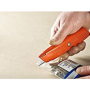 Stanley 0-10-189 Safety Knife 99E, Red