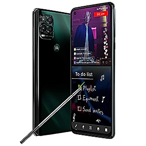 Motorola Moto G Stylus 5G AT&T Unlocked 4/128GB Cosmic Emerald (Renewed)