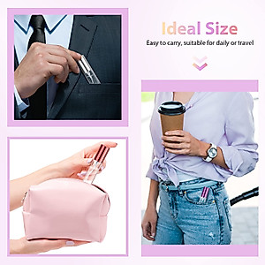 Yinder 25 Pcs Perfume Travel Refillable Atomizer bulk Perfume Bottles Empty Mini Perfume Sample Spray Bottle Clear Fragrance Bottle Cologne Perfume Containers(10 ml,Black, Red, Purple, Gold, Silver)