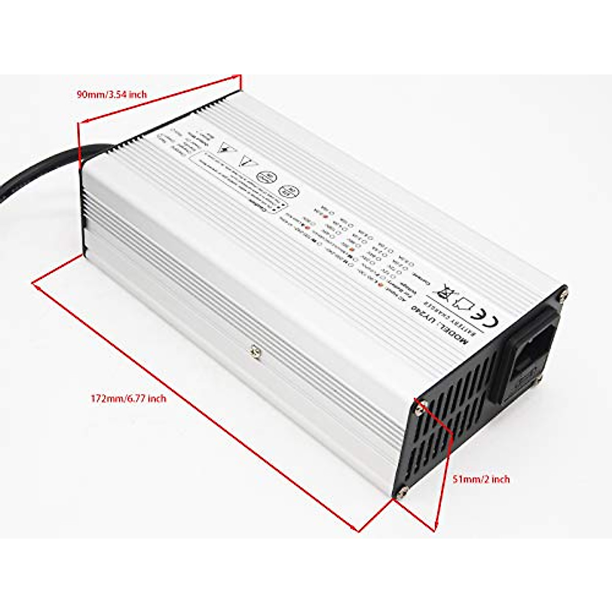 KEYHAO 36 Volt Charger for Golf cart Battery Charger for Ez Go Club Car EZgo TXT(D Style Plug)