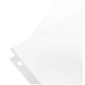 GTP Clear Top Loading, Heavy Weight, Heavy Duty, Sheet Protectors Holds 8.5"X11" Papers, Bulk, Acid Free, Reinforced Binding Edge.Heavyweight (100) (10 Packs of 100)