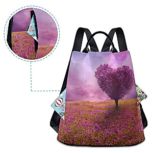 ALAZA Tree Of Love Backpack Purse with Adjustable Straps for Woman Ladies