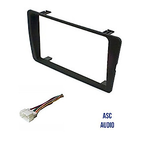 ASC Audio Car Stereo Dash Kit and Wire Harness for Installing a Double Din Radio for 2001 2002 2003 2004 2005 Honda Civic (excludes SI and SE Models)