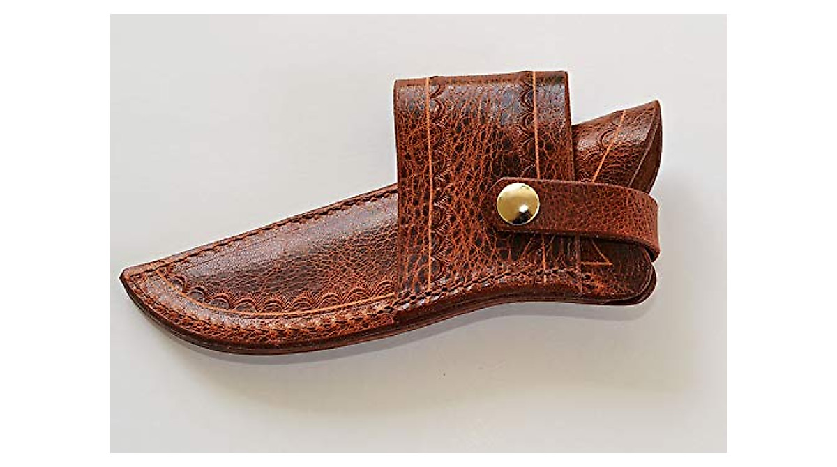 Coast Leathers Custom Leather Knife Sheath for Buck 119