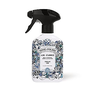 Home-Pourri Air + Fabric Multi-Purpose Odor Eliminator, Fresh Air, 11 Fl Oz - Jasmine, Fresh Air and Mint