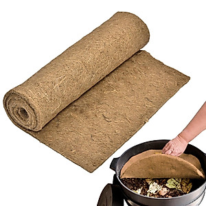 Worm Blanket, Worm Bin Blankets, Worm Composter, Compost Tumbler Worm, Farm Kit Worm Bin Bag Garden Compost Bin Worm Jute Fibre for Compost Bin, Jute Fibre for Compost Bin, Compost Tumbler