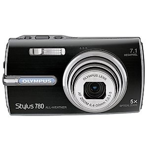 Olympus Stylus 780 7.1MP Digital Camera with Dual Image Stabilized 5x Optical Zoom (Black)