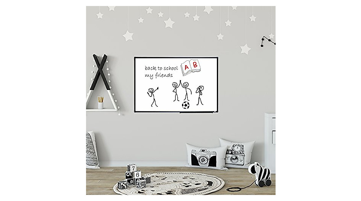 Lockways Magnetic Dry Erase Board - 36" x 24"