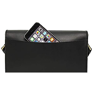 Gusti Handbag Leather - Zoey Shoulder bag Satchel Handbags Leather bag Ladies Vintage Black Leather true leather