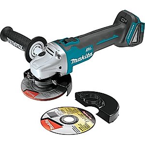 Makita XAG04Z 18V LXT® Lithium-Ion Brushless Cordless 4-1/2” / 5" Cut-Off/Angle Grinder, Tool Only