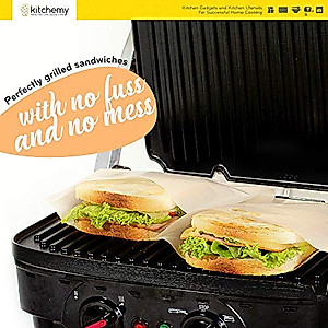 12 Toaster Bags Reusable for Grilled Cheese Sandwiches | Safest On The Market - Non Stick Toast Bag