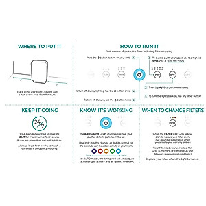 Alen 75i Air Purifier, Quiet Air Flow for Extra-Large Rooms, 1300 SqFt, Air Cleaner for Allergens, Dust, Mold with Long Filter Life