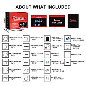 BRIKSMAX Led Lighting Kit for Bugatti Chiron - Compatible with Lego 42083 Building Blocks Model- Not Include The Lego Set