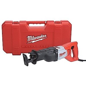 MILWAUKEE ELECTRIC TOOL 6509-31 Milwaukee Sawzall Recip Saw Kit 12 Amp, 22.4" x 11.1" x 22.4"