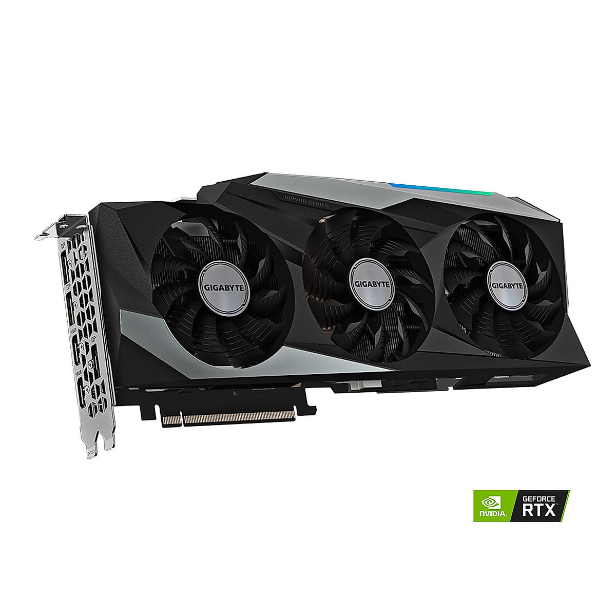 GIGABYTE GeForce RTX 3080 Gaming OC 10G (REV2.0) Graphics Card, 3X WINDFORCE Fans, LHR, 10GB 320-bit GDDR6X, GV-N3080GAMING OC-10GD REV2.0 Video Card (Renewed)