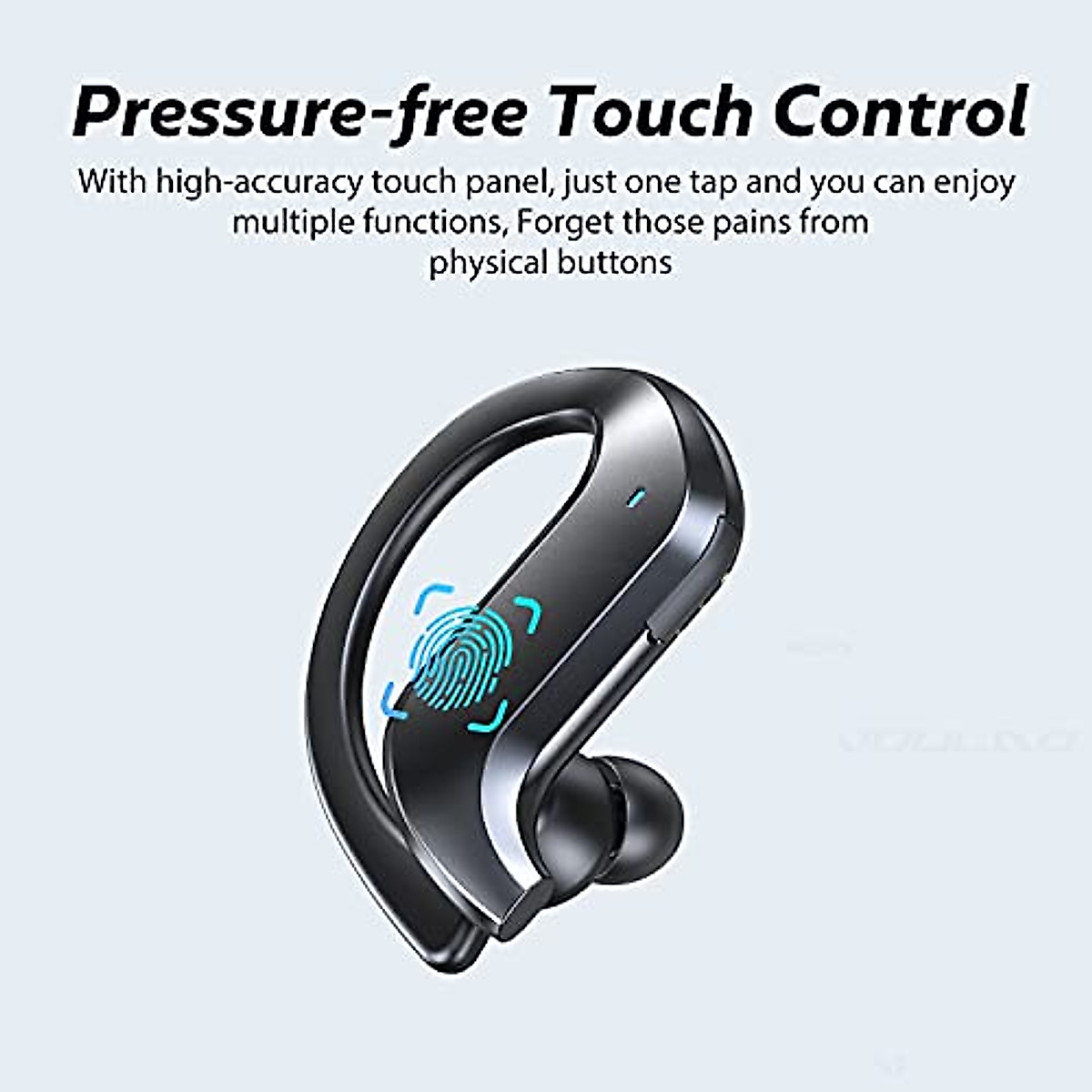 Changes That Heal Bluetooth Earphone Led Display Wireless Headphone TWS With Microphone Stereo Earbuds Waterproof Noise Cancelling Headsets,white