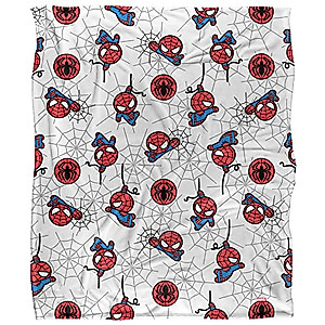 Marvel Spiderman Kawaii Silky Touch Super Soft Throw Blanket 50" x 60"