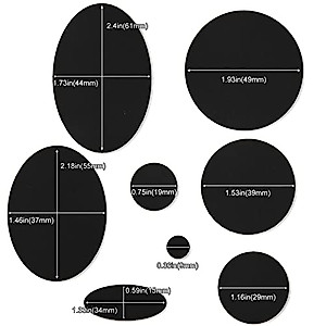 40pcs Puffer Down Jacket Repair Patch, Black Nylon Fabric Repair Patch Tear-Resistant Self Adhesive Repair Patches Down Jacket Patches for Coat Clothes Tent Sleeping Bag Ski Clothing