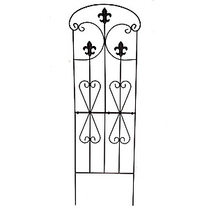 1. GO Metal Garden Trellis Panel Arch for Climbing Plants, 16" Wide x 60" High, OG-0033KD