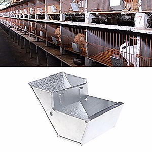 Afco 30 Rabbit Hutch Trough Feeder Drinker Equipment Tool for Small Animals (1#)