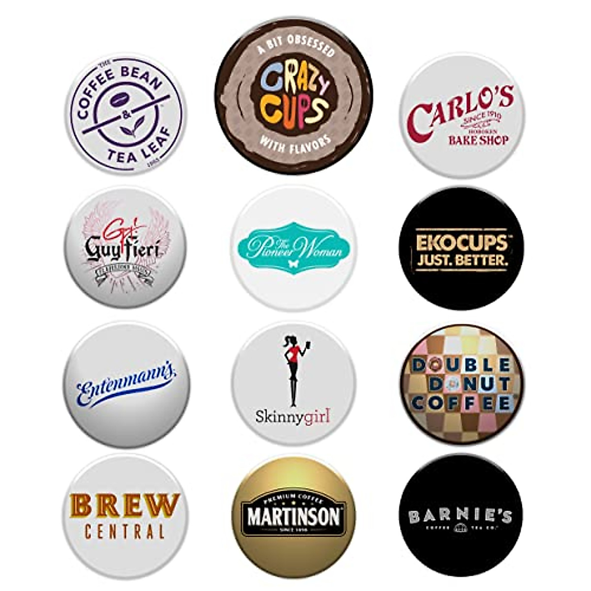 Perfect Samplers Dark Roast and Flavors Single Serve Coffee Pods for Keurig K Cup Machines, Bold Lover's Select, 50 Count