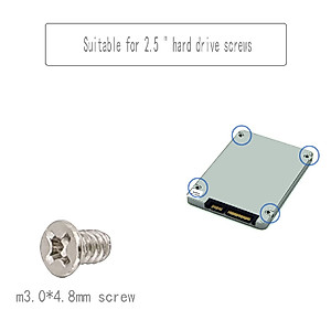 m.2 Screws Kit,PCIe NVMe M.2 SSD Mounting Screws ，Multi-Specification Hard Disk mounting Screws