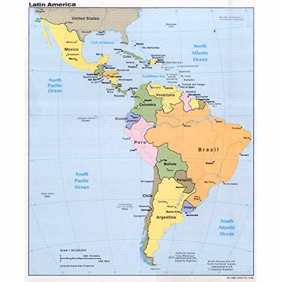 Home Comforts Latin America - Vivid Imagery Laminated Poster Print-20 Inch by 30 Inch Laminated Poster With Bright Colors And Vivid Imagery