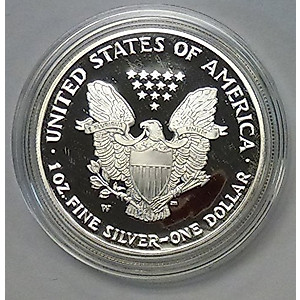 2006 W American 1 oz Silver Eagle Dollar US Mint PROOF