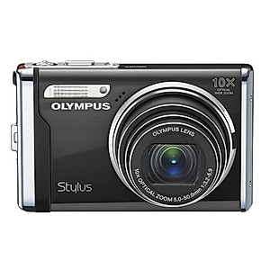 Olympus Stylus 9000 12 MP Digital Camera with 10x Wide Angle Optical Dual Image Stabilized Zoom and 2.7-Inch LCD (Black)