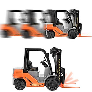 WNSC Forklifts Car Toy, Delicate 1:10 Large Plastic Forklifts Car ABS for Gifts for Kids for Toys for Boys